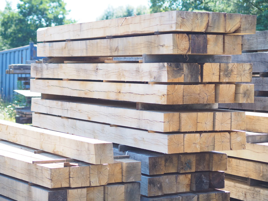 Structural Oak Beams | Oak Beams | Premium Oak Beams - Traditional Beams