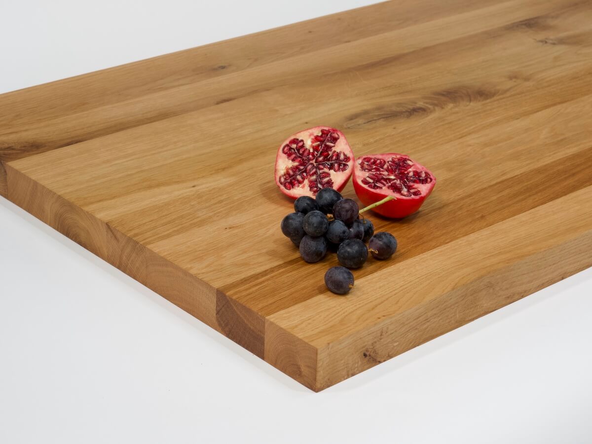 Full Stave Solid Oak Worktop - Character grade European Oak