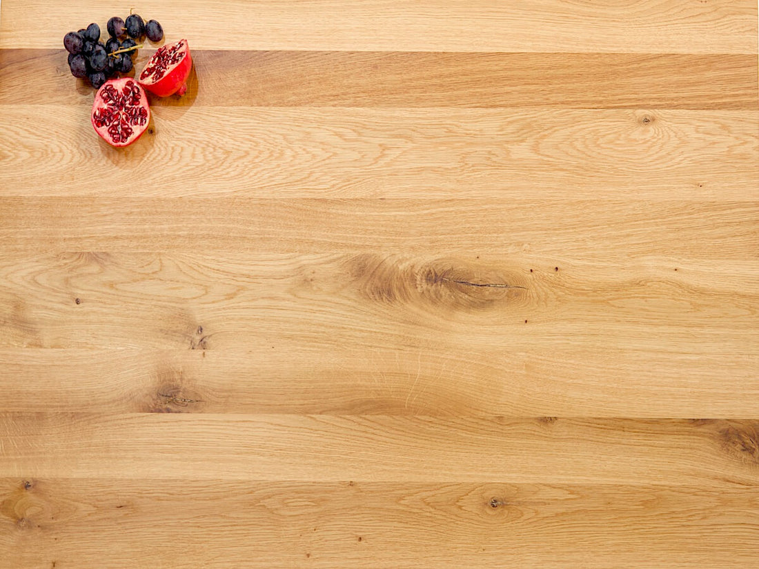 Full Stave Solid Oak Worktop - Character grade European Oak