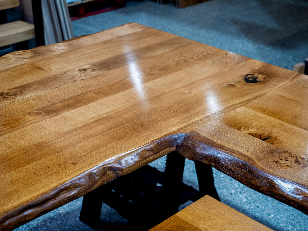 full stave oak worktop - Bespoke Sizes - Kiln Dried European Oak