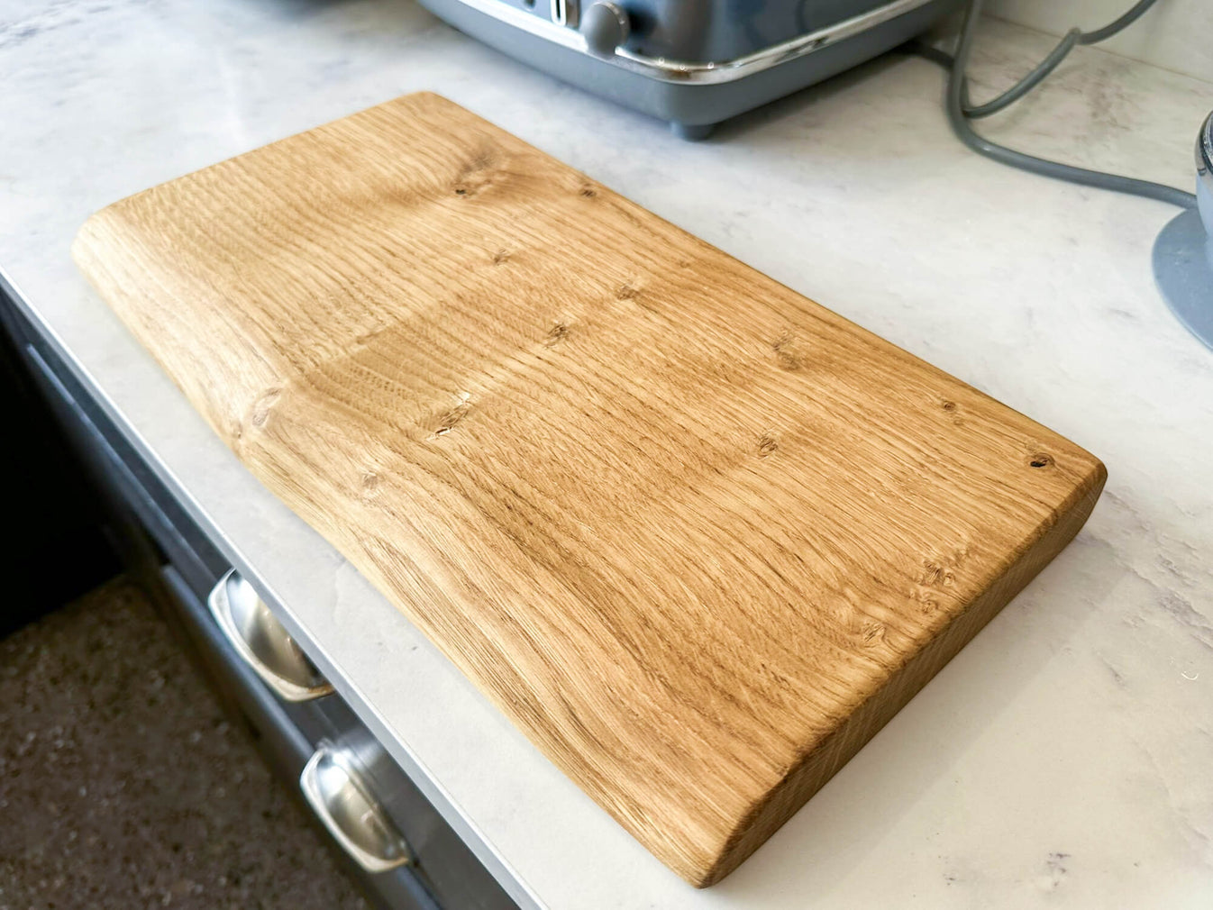 Handcrafted Solid Oak Chopping Board - Traditional Beams