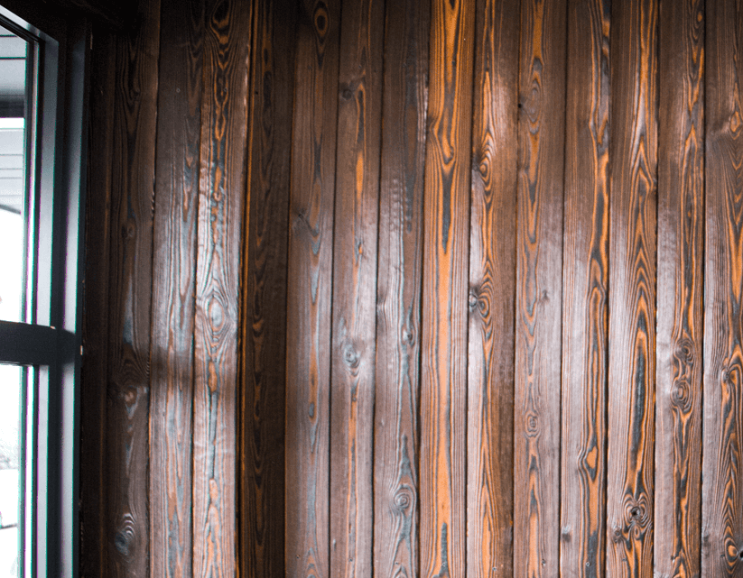 Charred Wood Cladding - Traditional Beams - Traditional Beams