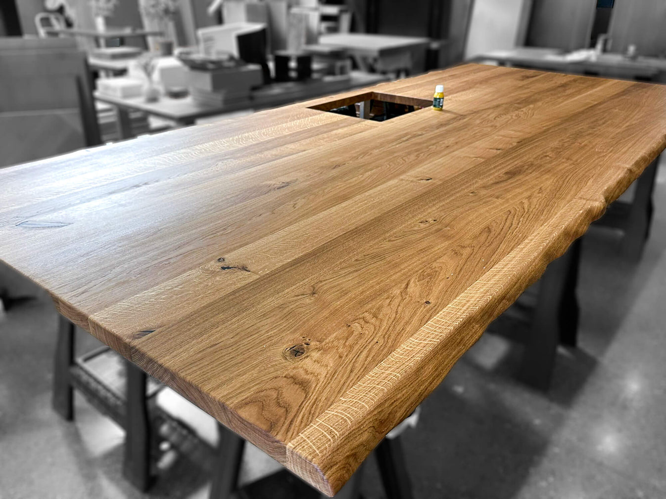 full stave oak worktop - Bespoke Sizes - Kiln Dried European Oak