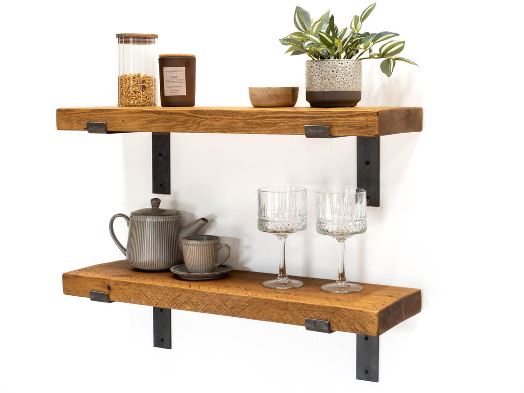 Rustic Shelves | Rustic Shelves For Sale | Wood Floating Shelves ...