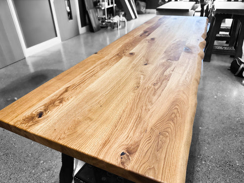 full stave oak worktop - Bespoke Sizes - Kiln Dried European Oak