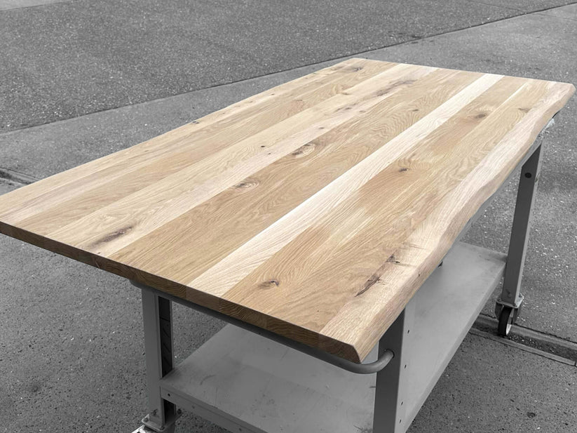 full stave oak worktop - Bespoke Sizes - Kiln Dried European Oak