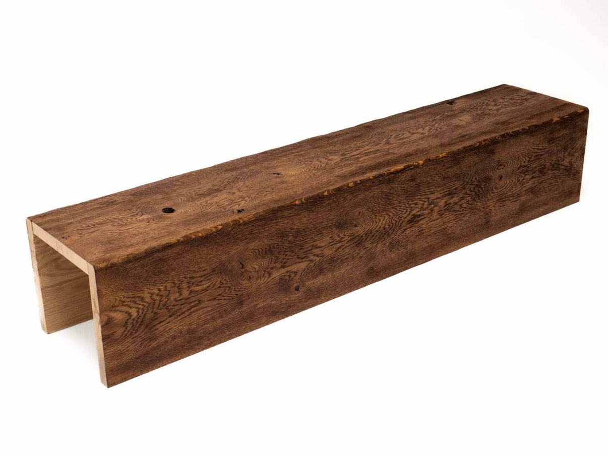 Oak Box Beam - Hollow RSJ Cover - Traditional Beams