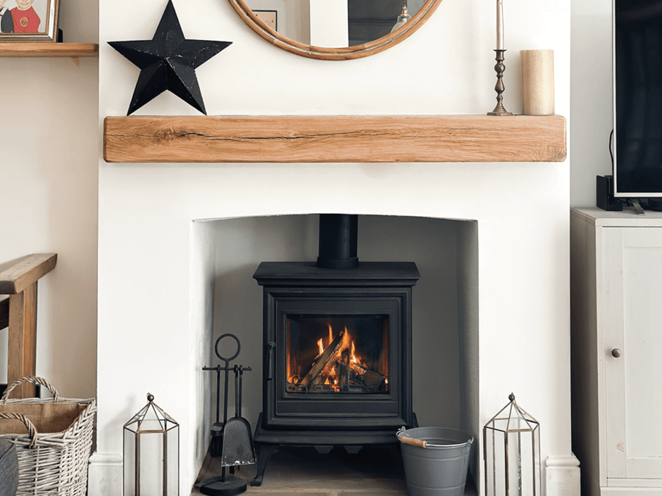 Oak Beams | Oak Fireplace Surrounds | Oak Mantel - Traditional Beams