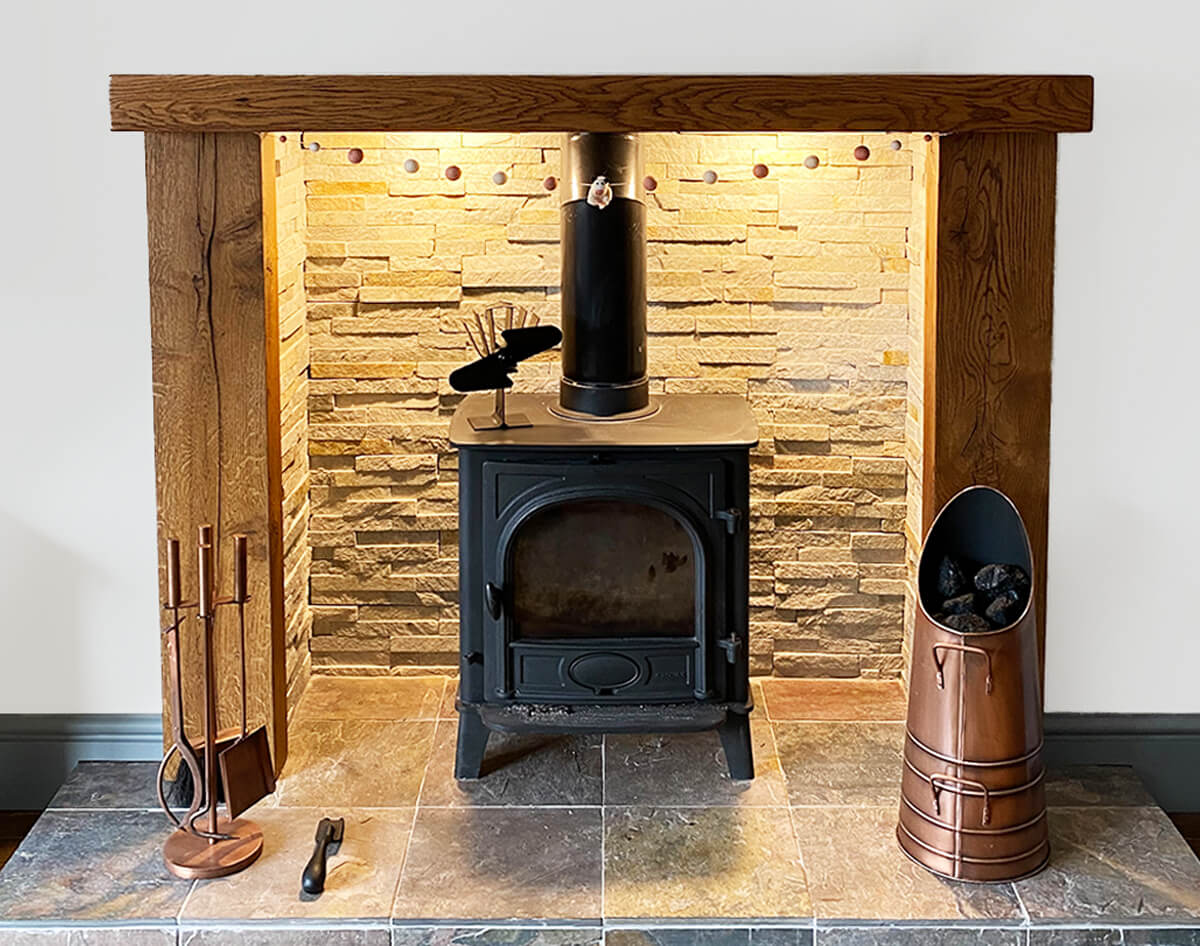 Classic Oak Beam Surround | Order Online | Fast Delivery - Traditional ...