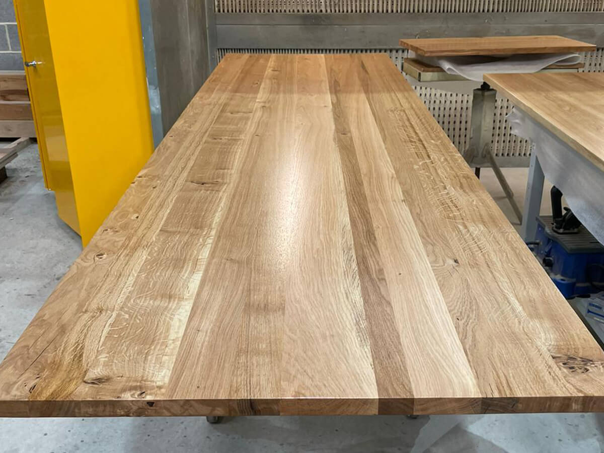 Full Stave Solid Oak Worktop - Character grade European Oak